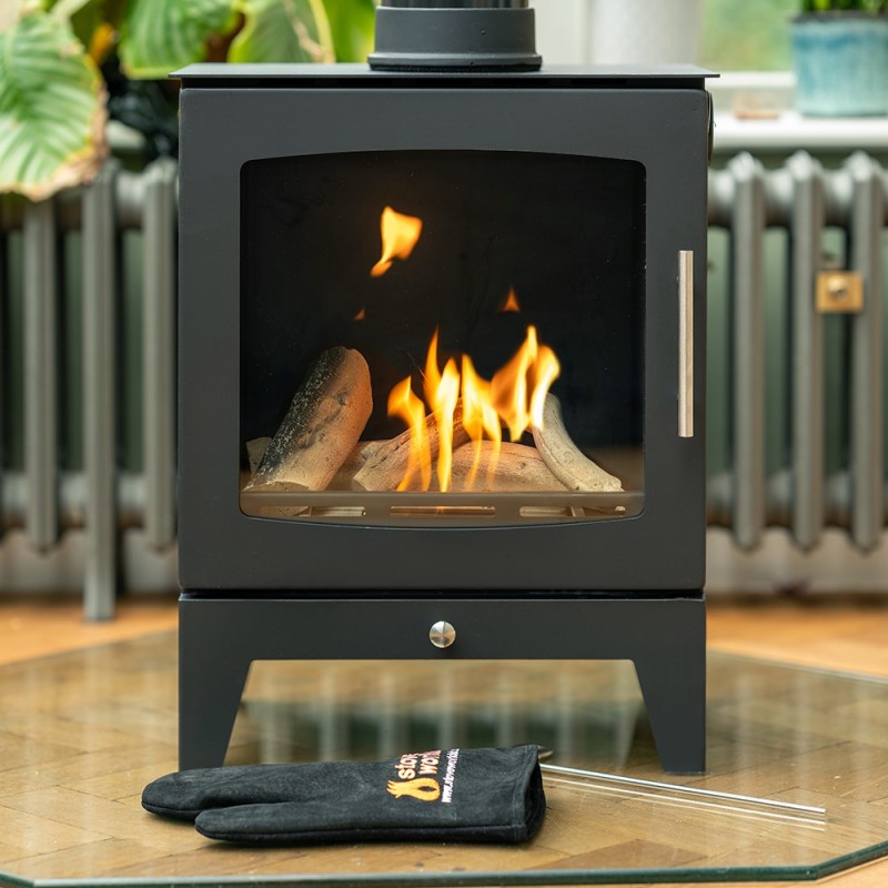Leo V Bio Stove - No chimney, No mess, No odour