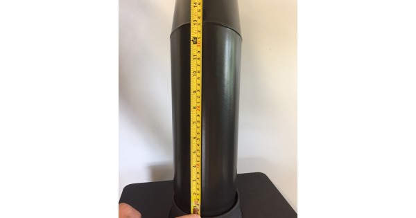 45 degree Offset Vitreous Enamelled Flue Pipe 125mm
