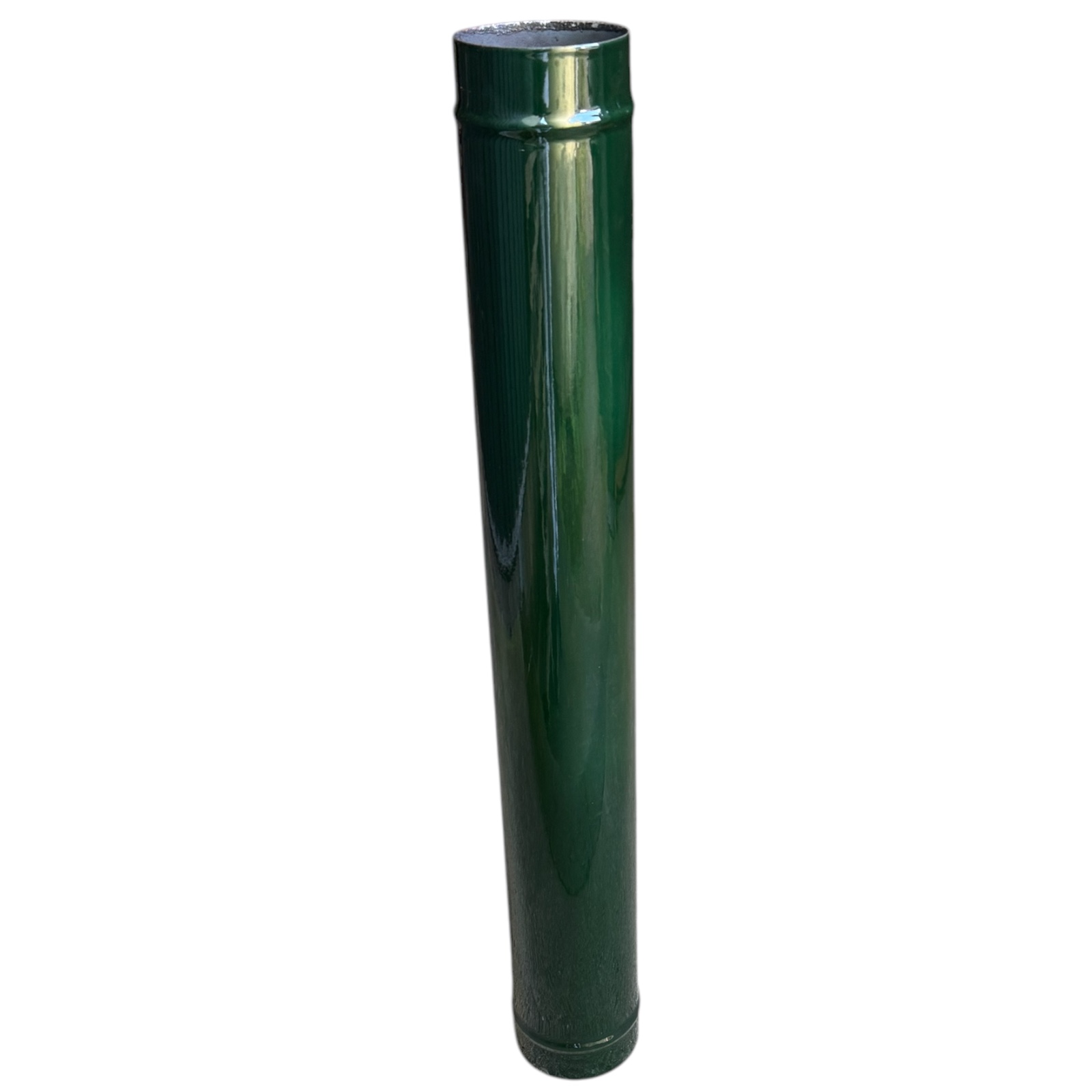 1000mm, 1 Meter length of emerald flue pipe, Enamelled, Pipes